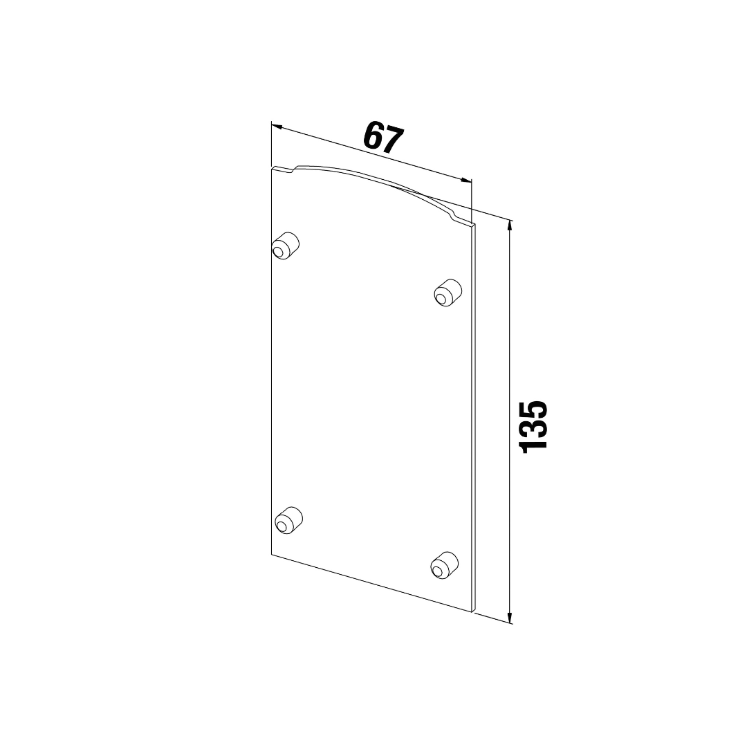 End Cap - Model 1010 - Fastec Handrail Systems