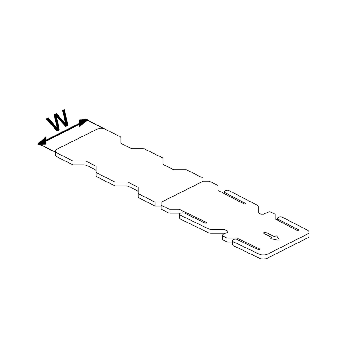 31mm U-Handrail Connector - Model 7250 - Fastec Handrail Systems