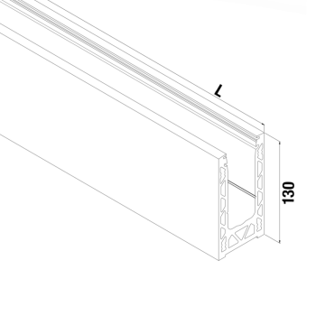 Top mount - Model 1010 - Fastec Handrail Systems