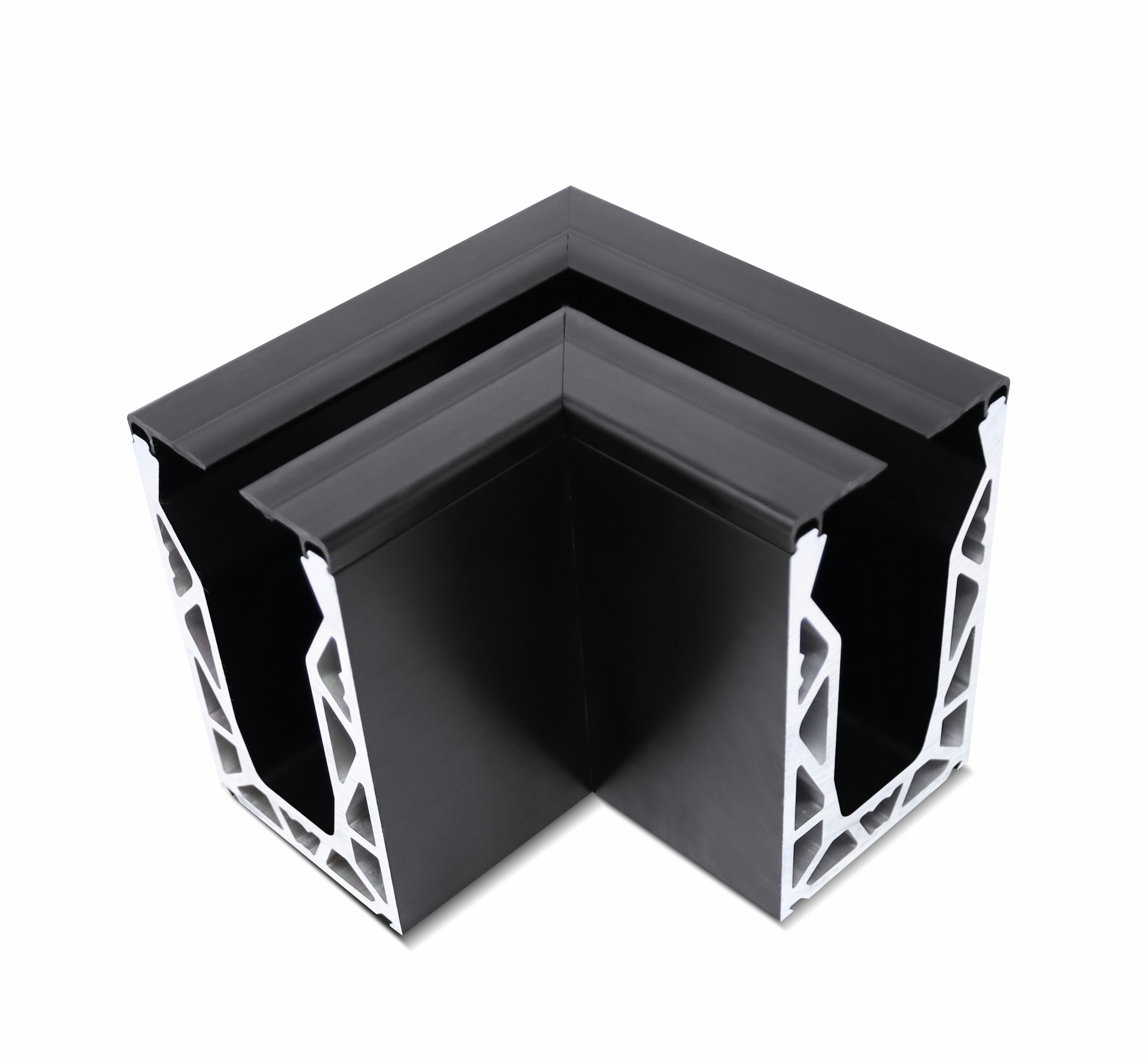 Corner - Model PGA-090BK - Fastec Handrail Systems