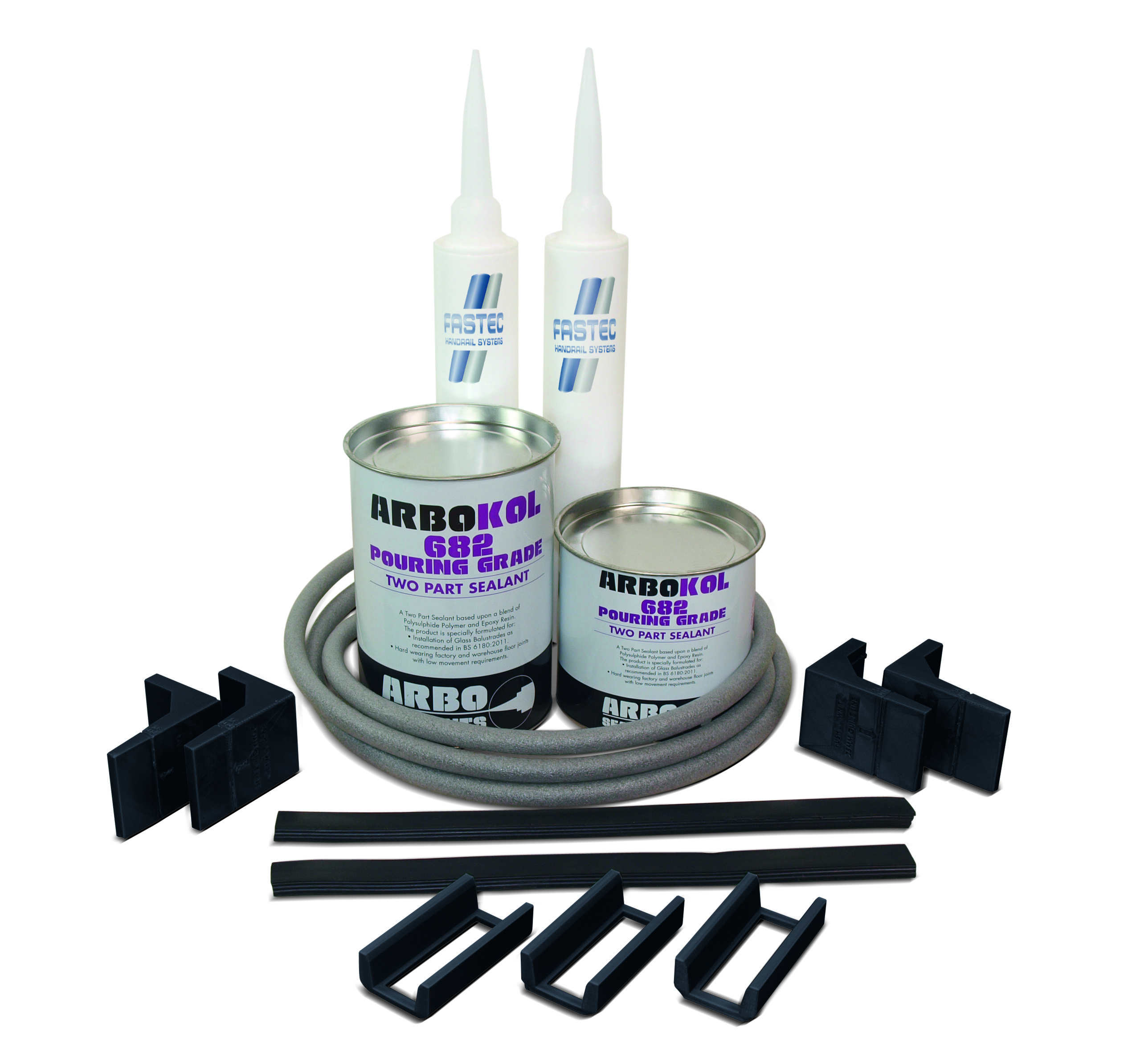 Kwik-Lock Max - 3KN Kit - Model 0250 - Fastec Handrail Systems