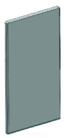 End Cap - Two side cladding - Fastec Handrail Systems