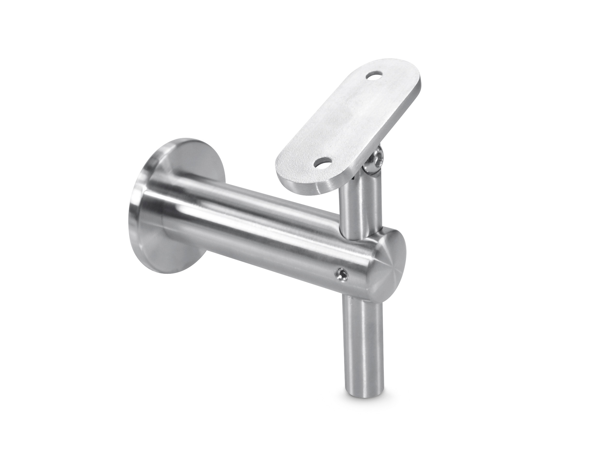 Adjustable Handrail Brackets - Model 0435 - Flat - Fastec Handrail Systems